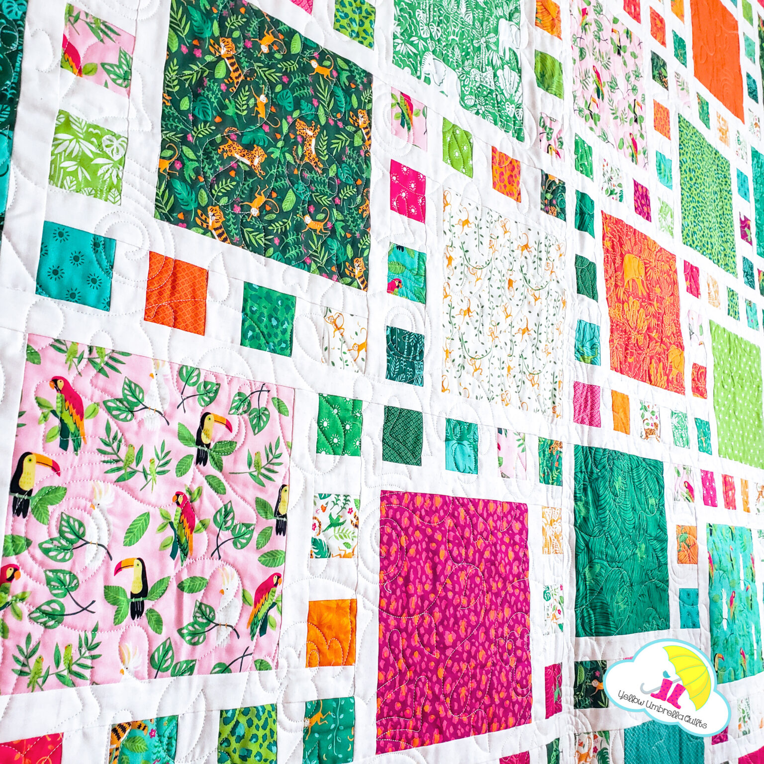 Jungle Brigade Paper Quilt Pattern